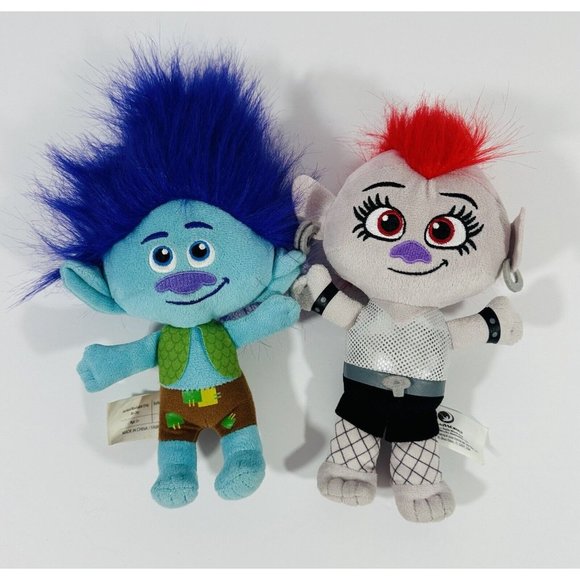 Just Play | Toys | Dreamworks Trolls World Tour Movie Branch Barb Plush ...